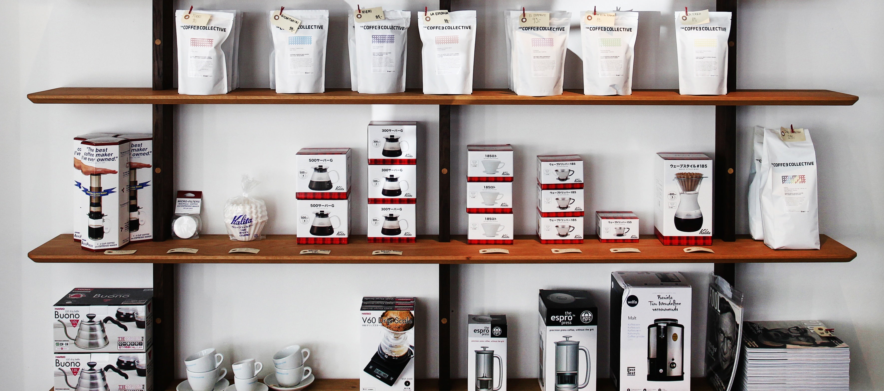 Daily Webshop Deliveries – Coffee Collective