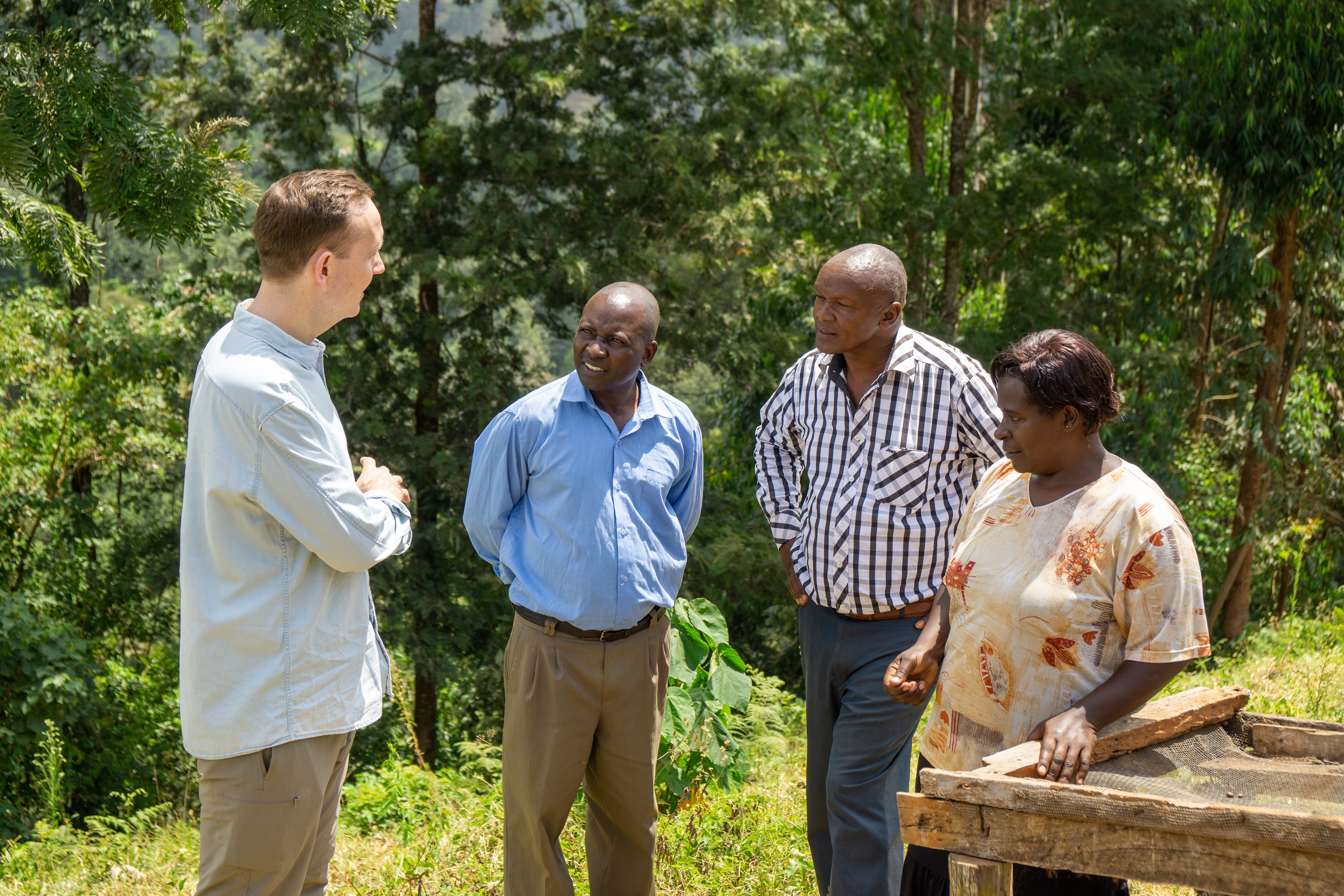 A walk through the Kenyan factory with the mill manager | Kieni ...